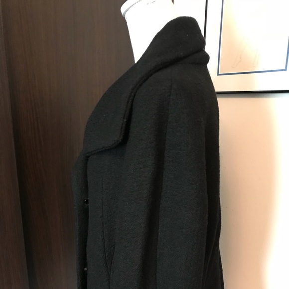 Talbots | Jackets & Coats | Talbots Stylish Black Wool Coat | Poshmark